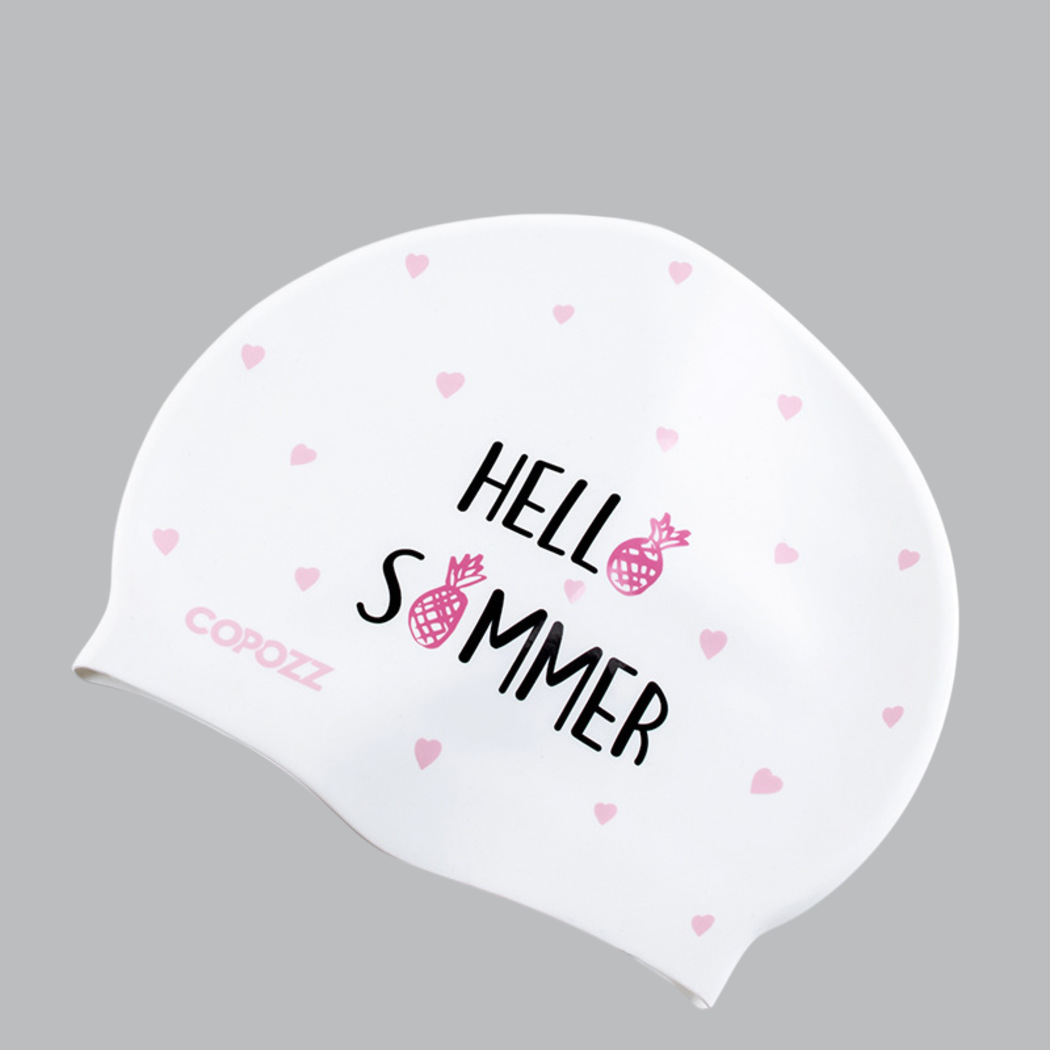 Шапочка для бассейна и плавания взрослая женская COPOZZ YM-3824