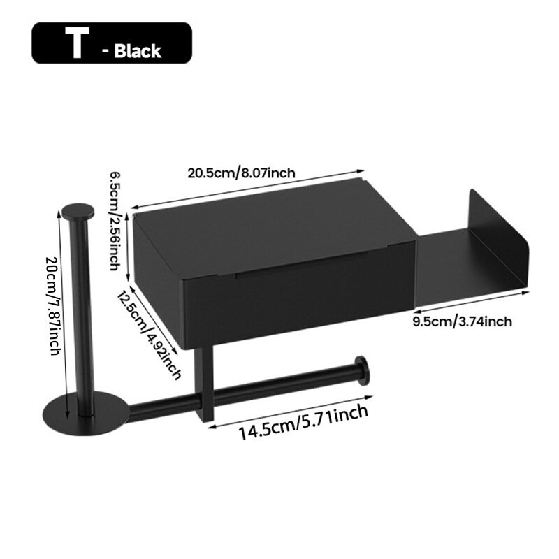 Держатель для салфеток из нержавеющей стали 304, без сверления, держатель для туалетной бумаги, коробка для салфеток в ванной, держатель для рулонной бумаги, коробка для влажных салфеток