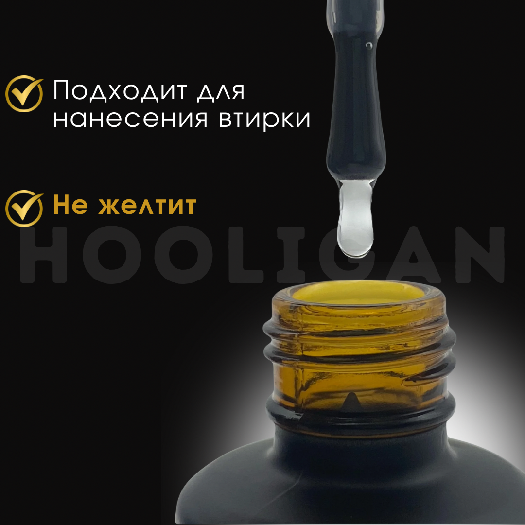 Топ для ногтей "KOKS HOOLIGAN", суперглянцевый блеск, — фото 1