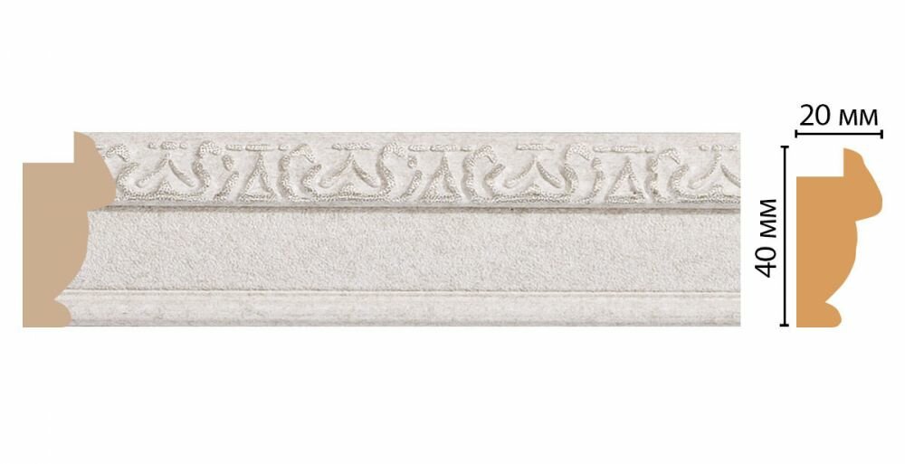 Багет Decomaster 807-19D В40хШ20хД2900 мм / Декомастер.