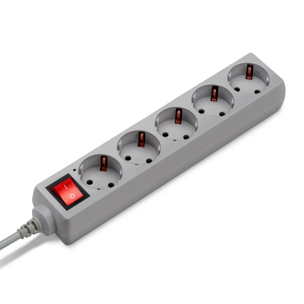 Сетевой фильтр Buro 500SL-3-G 3м (5 розеток) серый