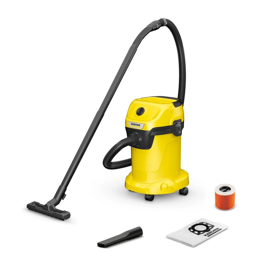 Хозяйственный пылесос Karcher WD 3 V19/4/20 (YYY) *EU для сбора сухого и влажного мусора