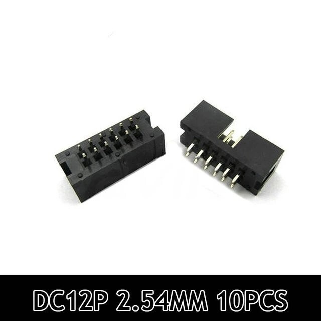 Liludin DC Connector разъем 10 шт DC-12P