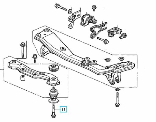 Болт, специальный, 8MM (Оригинал)