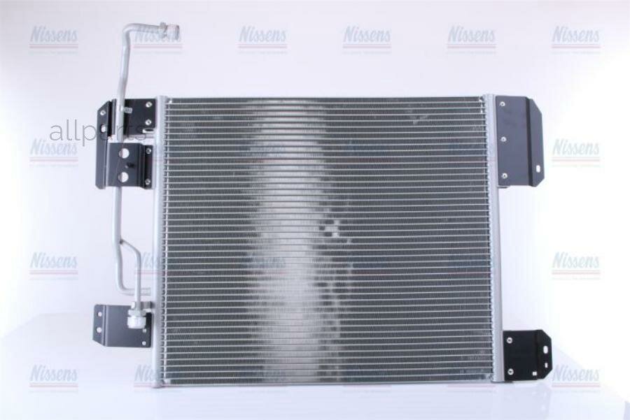NISSENS 94714 радиатор кондиционера! конденсер Aluminium/Aluminium 600x457x22 \ MB AXOR OM457 02-->
