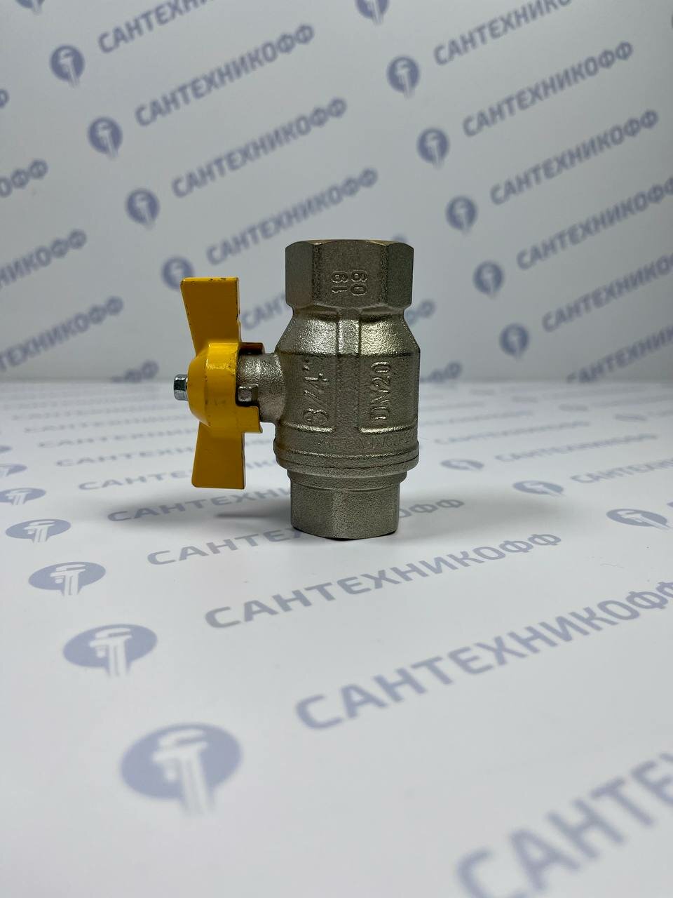 Кран шаровый для газа ITAP BERLIN 3/4"ВР, ручка - бабочка 072(3/4")