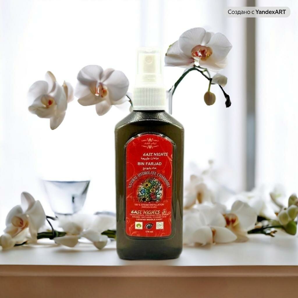 Гидролат East Nights Ромашка лекарственная, без отдушек, без парабенов, 175мл