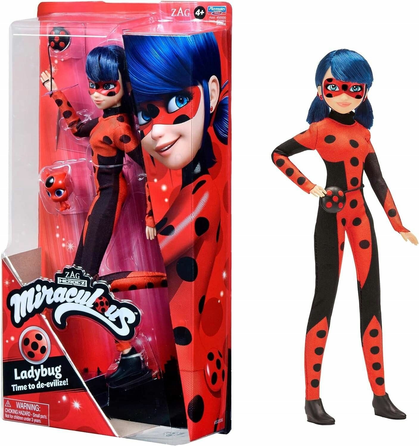 Кукла Playmates Toys "Ледибаг" 50006, с аксессуарами, размер 25 см