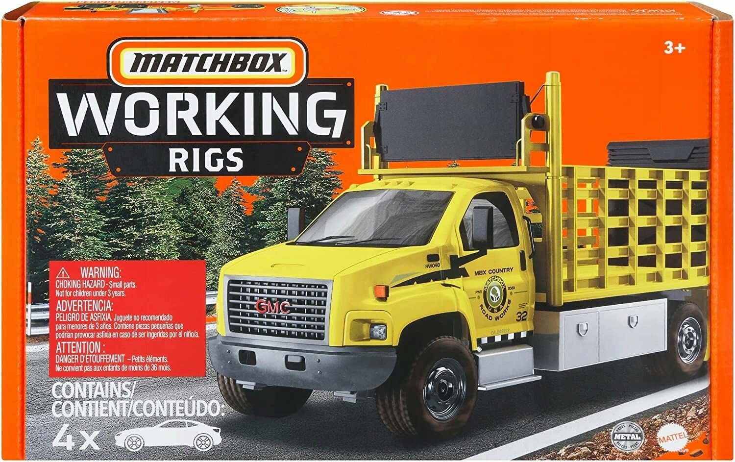 Игрушечный транспорт Mattel Matchbox - Специальные машины Строительные автомобили - HCC07