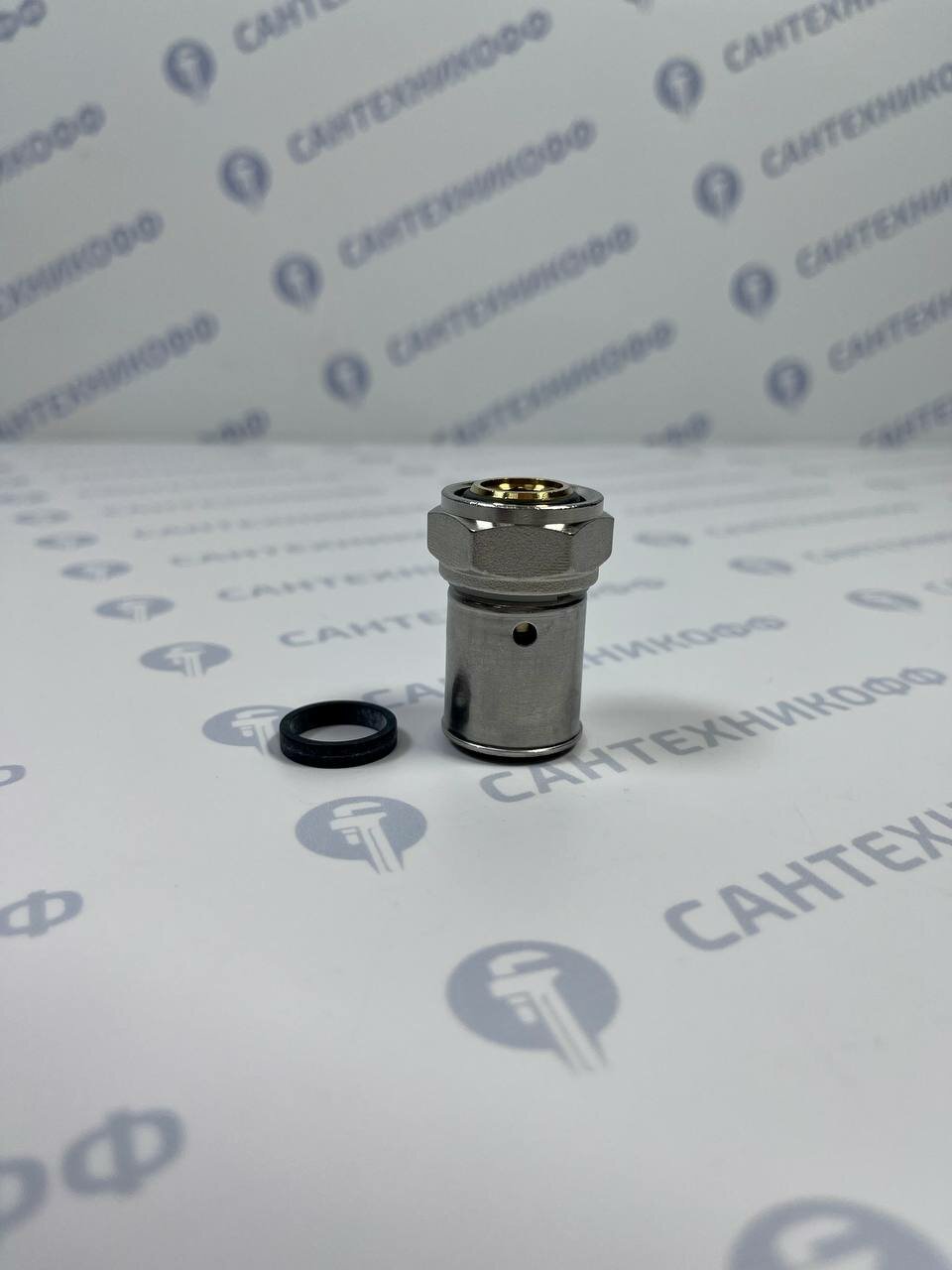 Соединение пресс 20(2.0)х1/2"ВР Multi-fit EK с накидной гайкой под евроконус ITAP 510(1/2"x20x2)