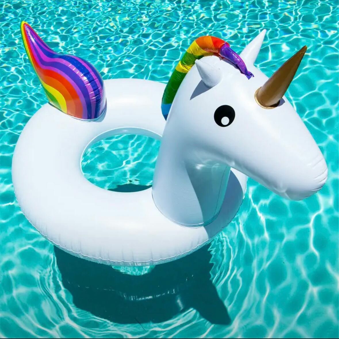 Надувной плавательный круг "Единорог", 65 см