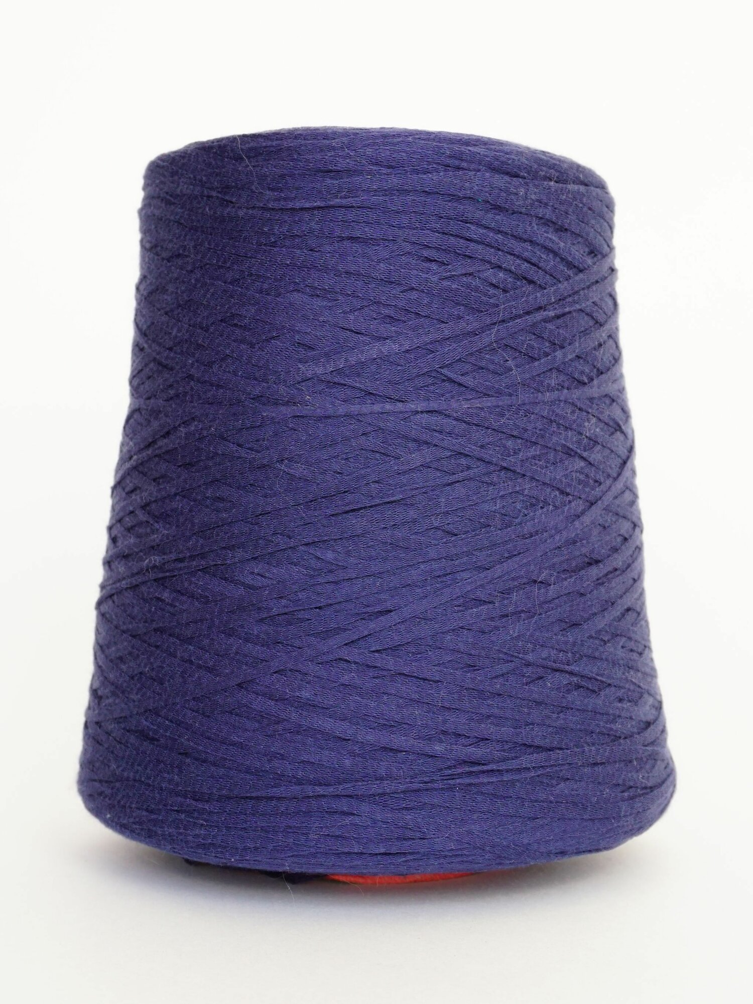 Пряжа Fettuccia Soft Темно-синий хлопок 160 грамм