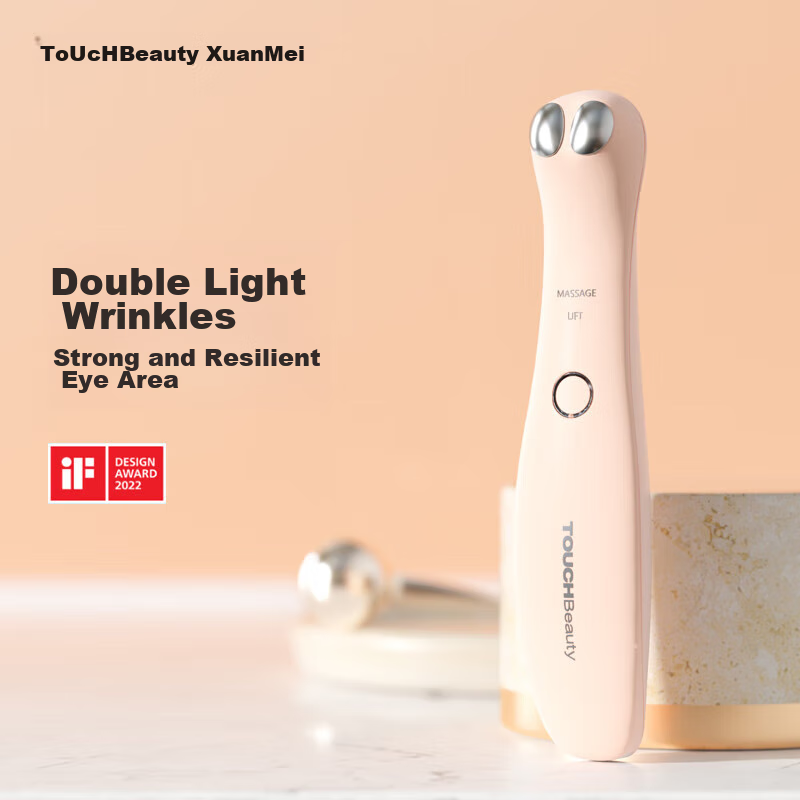 Прибор для ухода за кожей вокруг глаз TOUCHBeauty Eye Beauty Device, микротоки, TB-1883, розовый