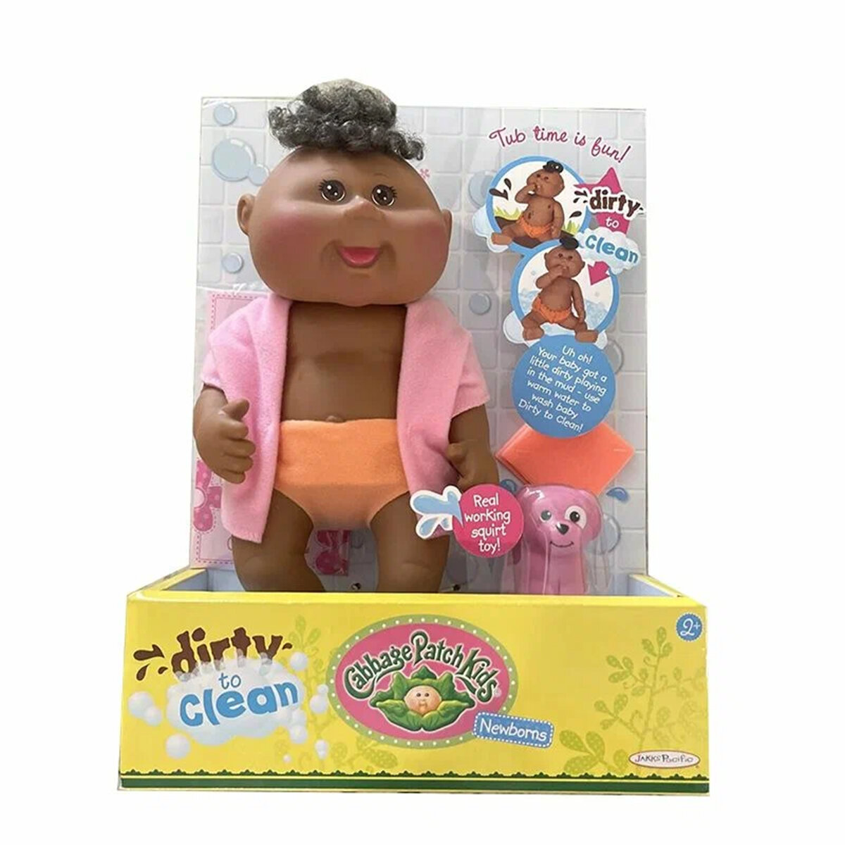 Jakks Pacific Cabbage Patch Kids Dirty To Clean Newborns / Детские интерактивные игрушки