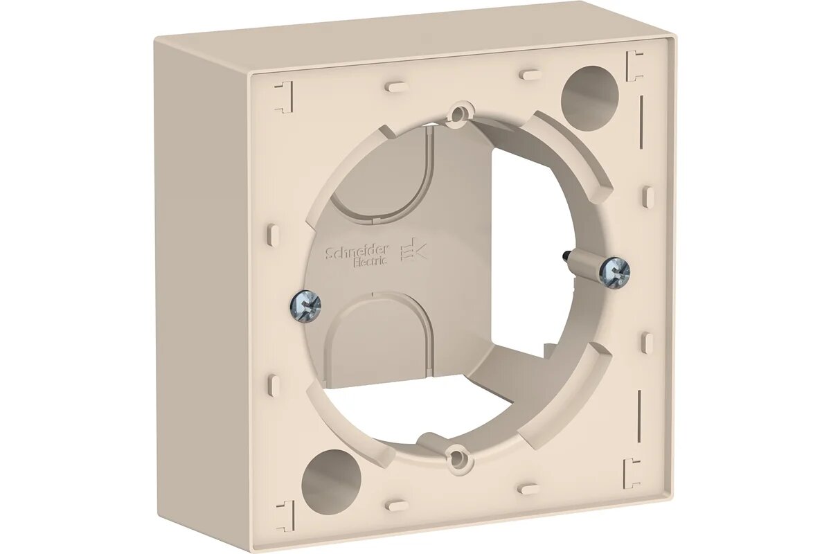Systeme Electric AtlasDesign коробка для наружного монтажа, бежевого цвета SE ATN000200
