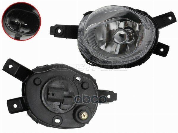 Фара противотуманная (Слева) Chevrolet Aveo 05-11 Sat арт. ST-235-2005L