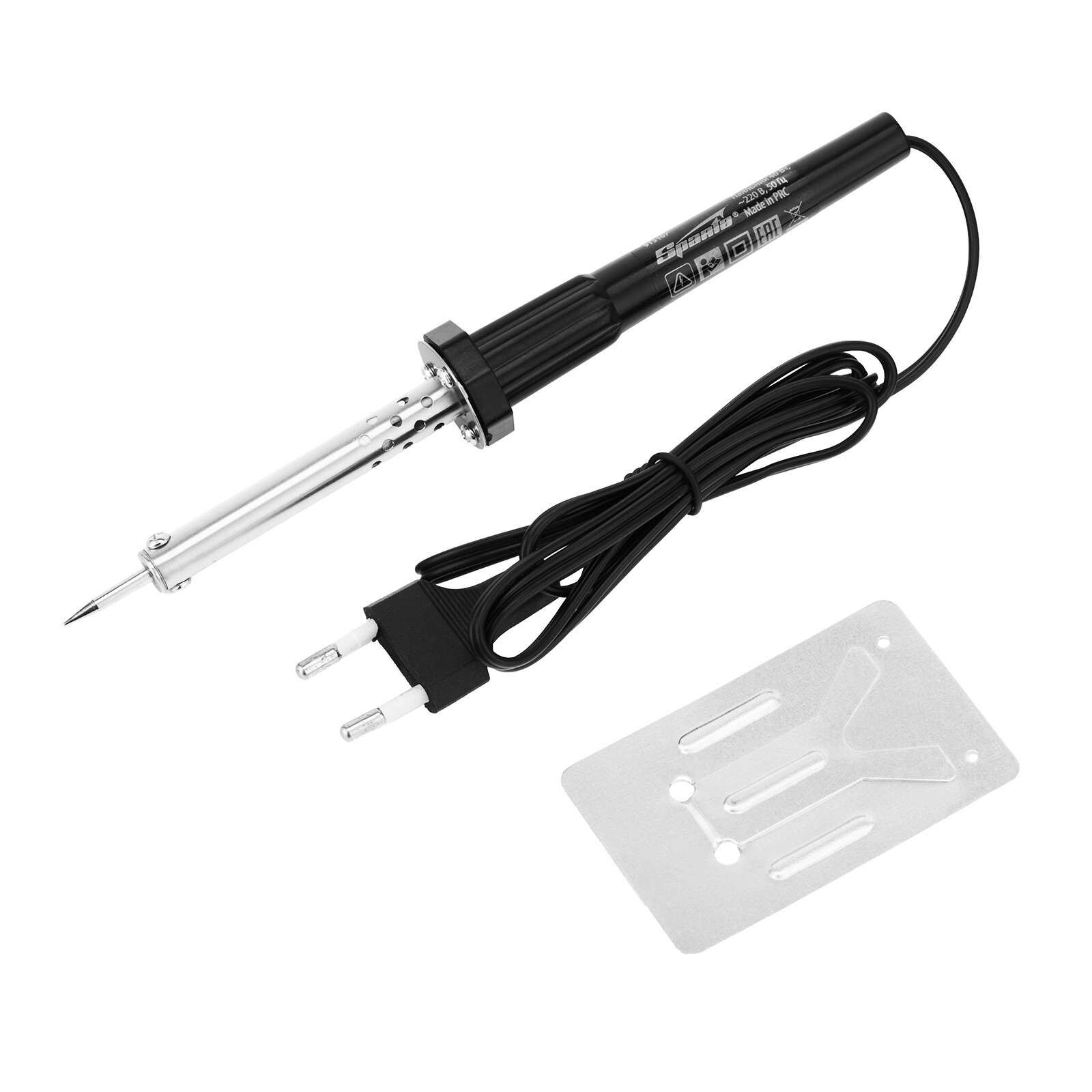 Паяльник SPARTA с ручкой из пластика, 40 Вт, 220 В (913107)