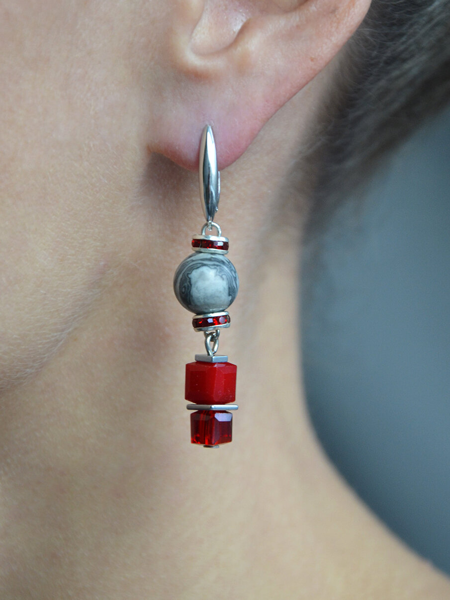 Серьги с подвесками