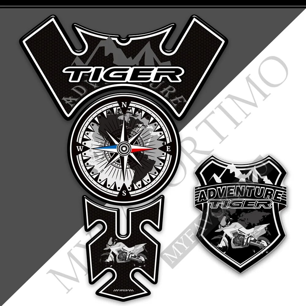 Наклейки Triumph TIGER Adventure, комплект
