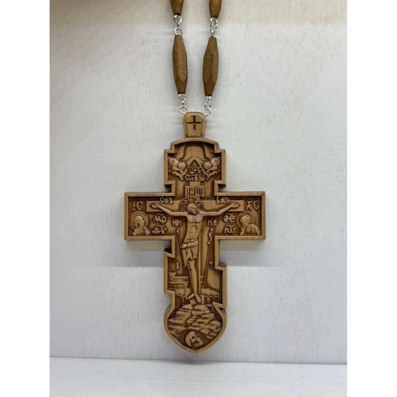Крест наперсный иерейский / из дерева