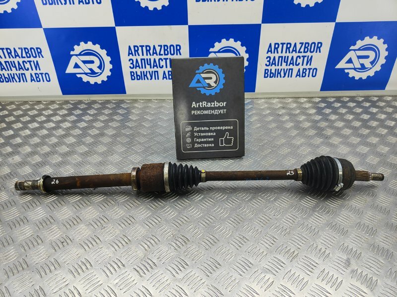 Б/У Привод передний правый Renault Megane 3 BZ0 / Рено Меган 3 BZ0 1.5 K9K832 хетчбек 2010