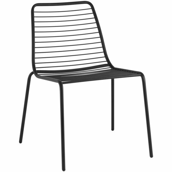 Стул обеденный Stool Group Дели металл черный