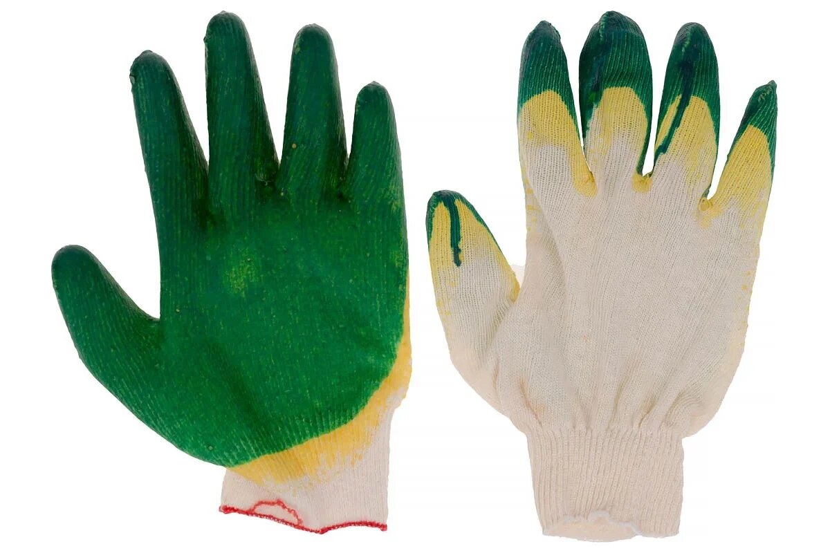 SAMGRUPP перчатки с двойным латексным обливом, 10 пар, SR-074000102, защита рук