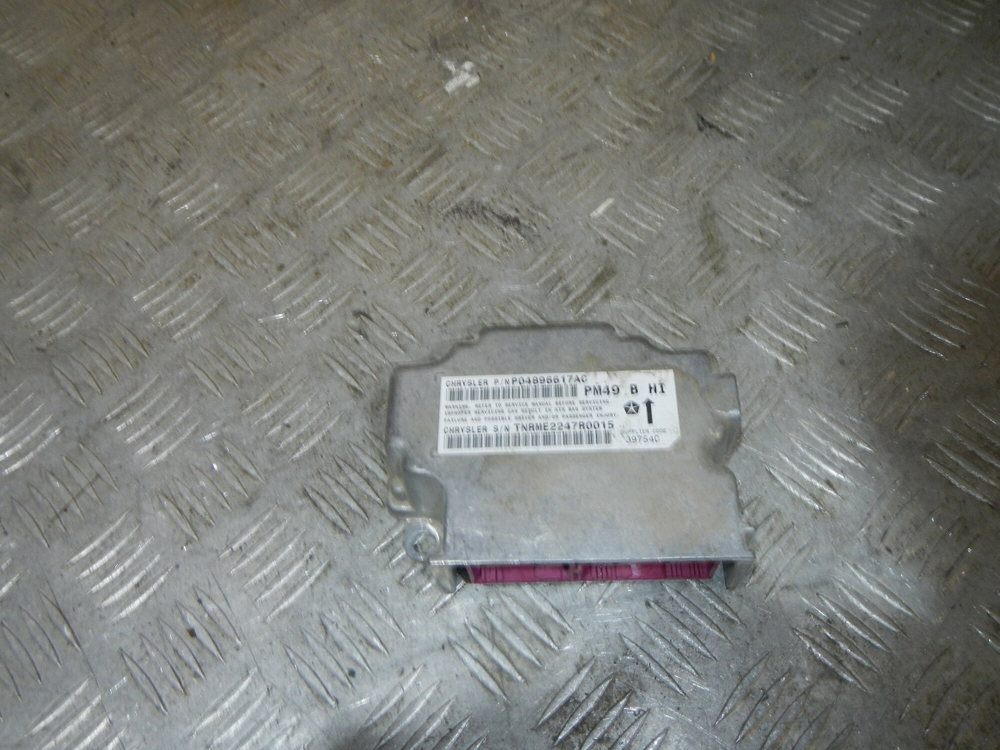 Б/У Блок управления AIR BAG, Dodge (Додж)-CALIBER (06-13) DODGE CALIBER (06-13) Без видимых повреждений. 600802 CHRYSLER...