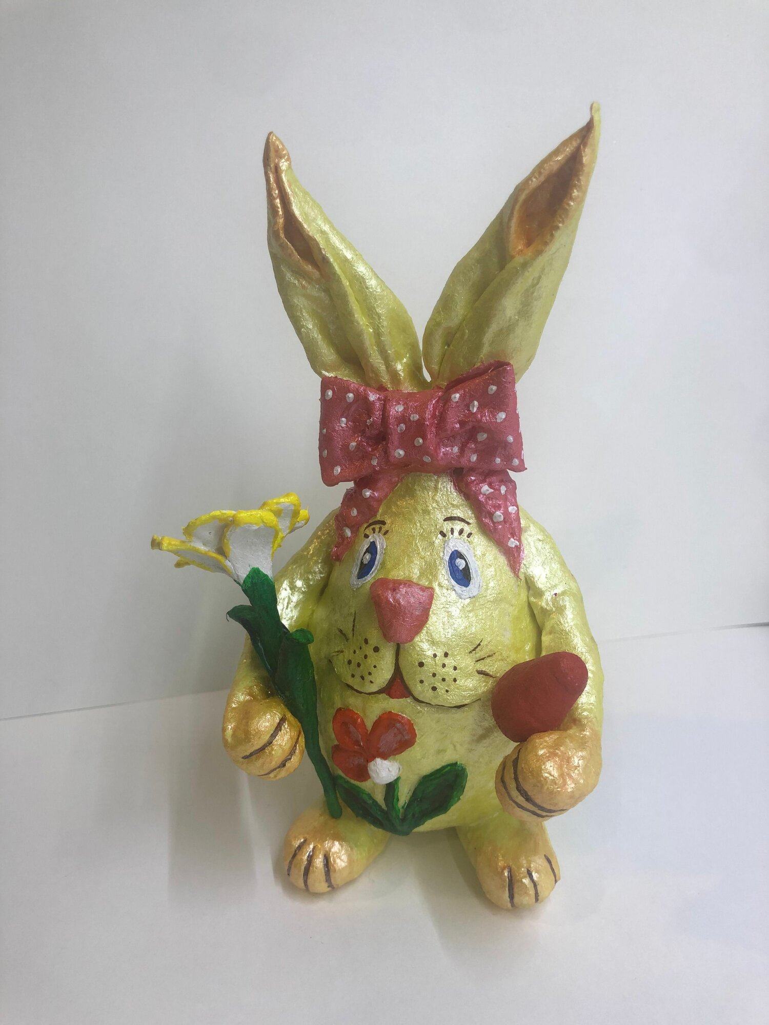 Ватная игрушка "Кролик" 17см