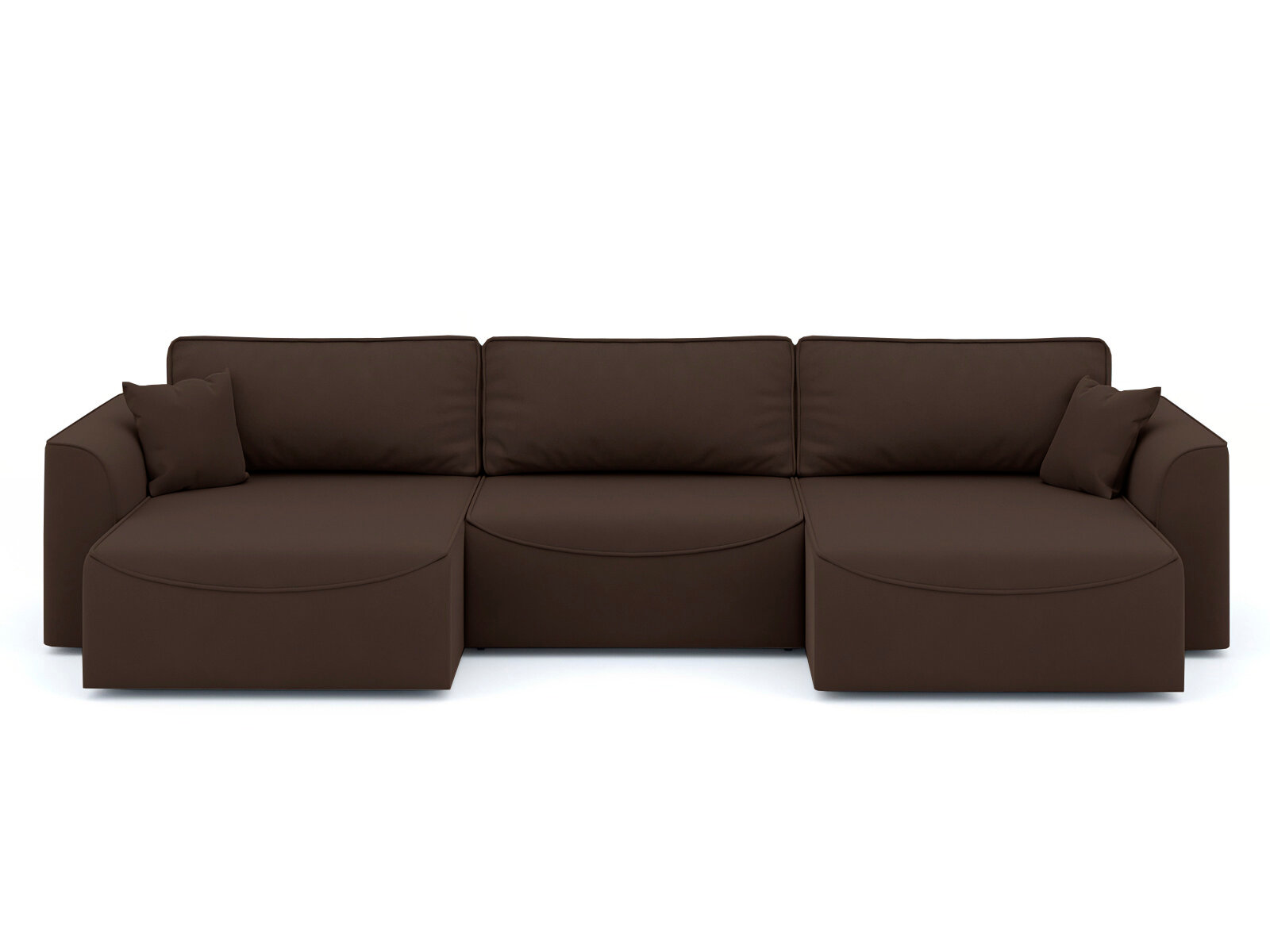 Диван угловой Рафаэль-П, НПБ Браун