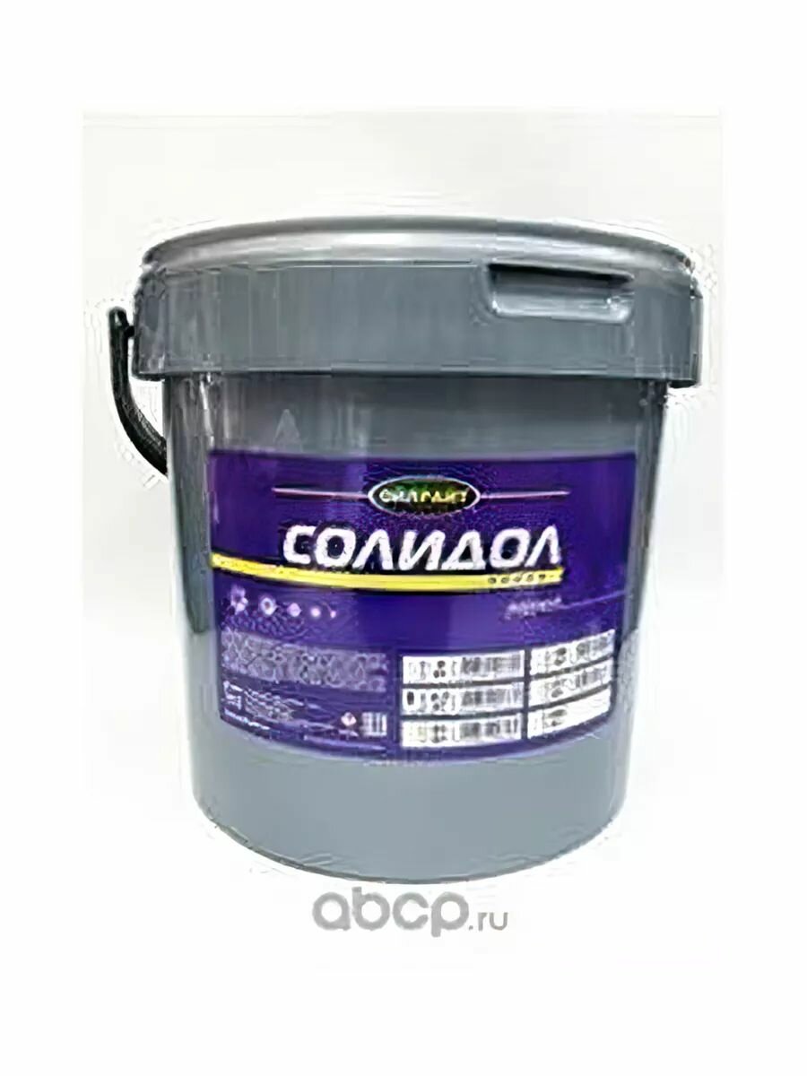 Смазка солидол жировой, для узлов трения, качения и