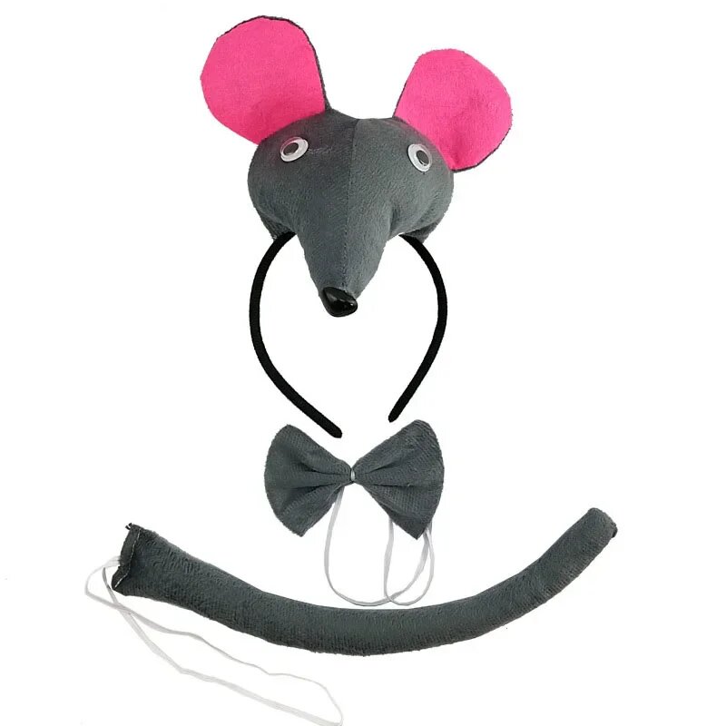 Костюм крысы для детей KTLPARTY Черный, style 1