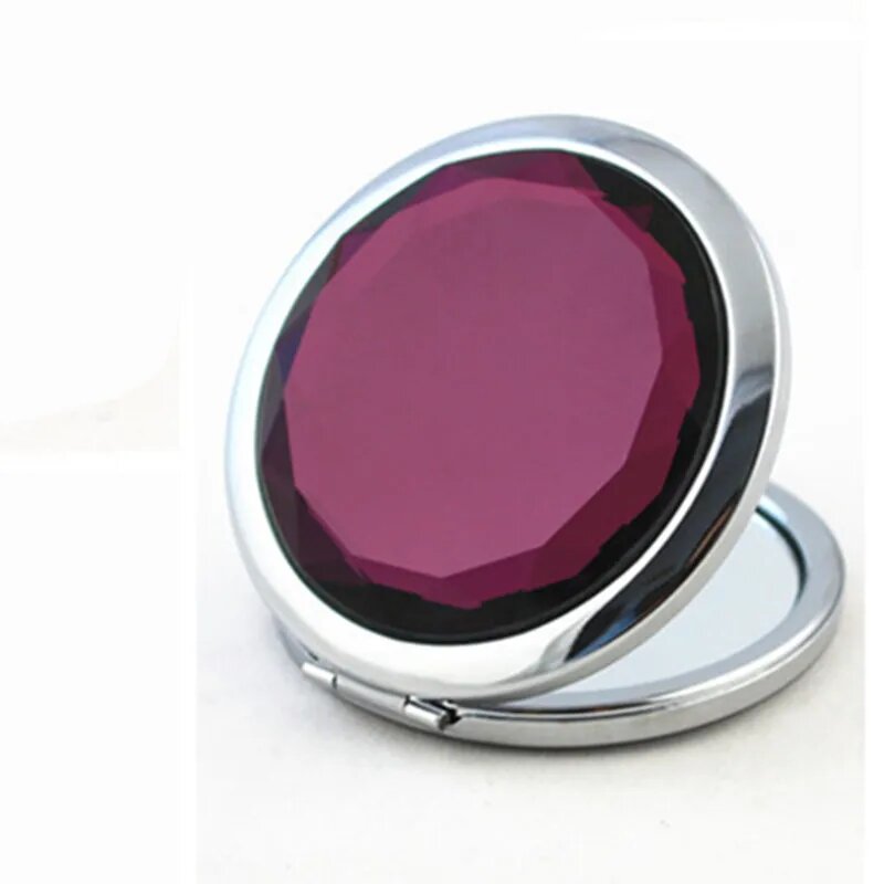 Mezerdoo Портативное двустороннее зеркало Silver Purple