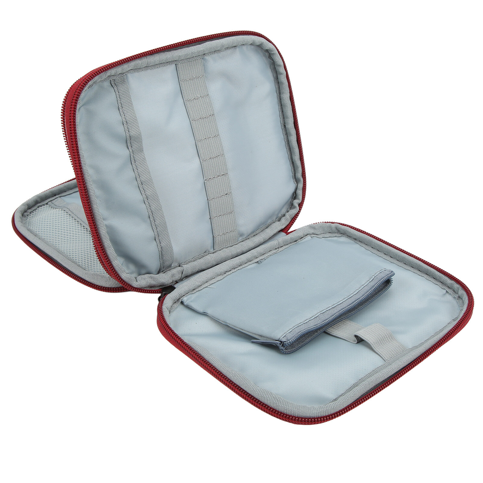 Сумка для вязания крючком с узором «пятнистый олень» 600D, ткань Оксфорд, портативная сумка для вязания большой емкости, двухслойная, из мягкого прочного материала