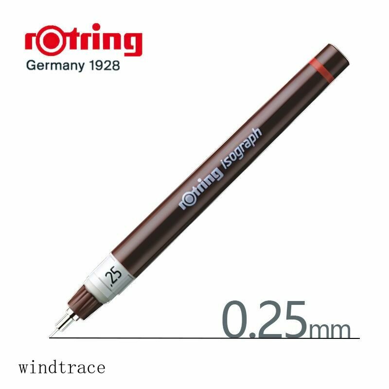 Изограф Rotring 0,25 мм, пластик. корпус Professional Contour Pen