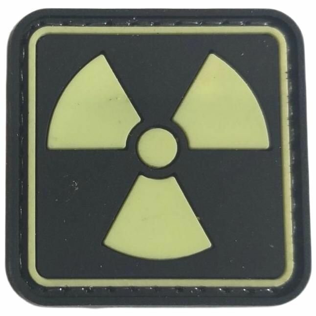 Шеврон : Радиация (PVC BKG)