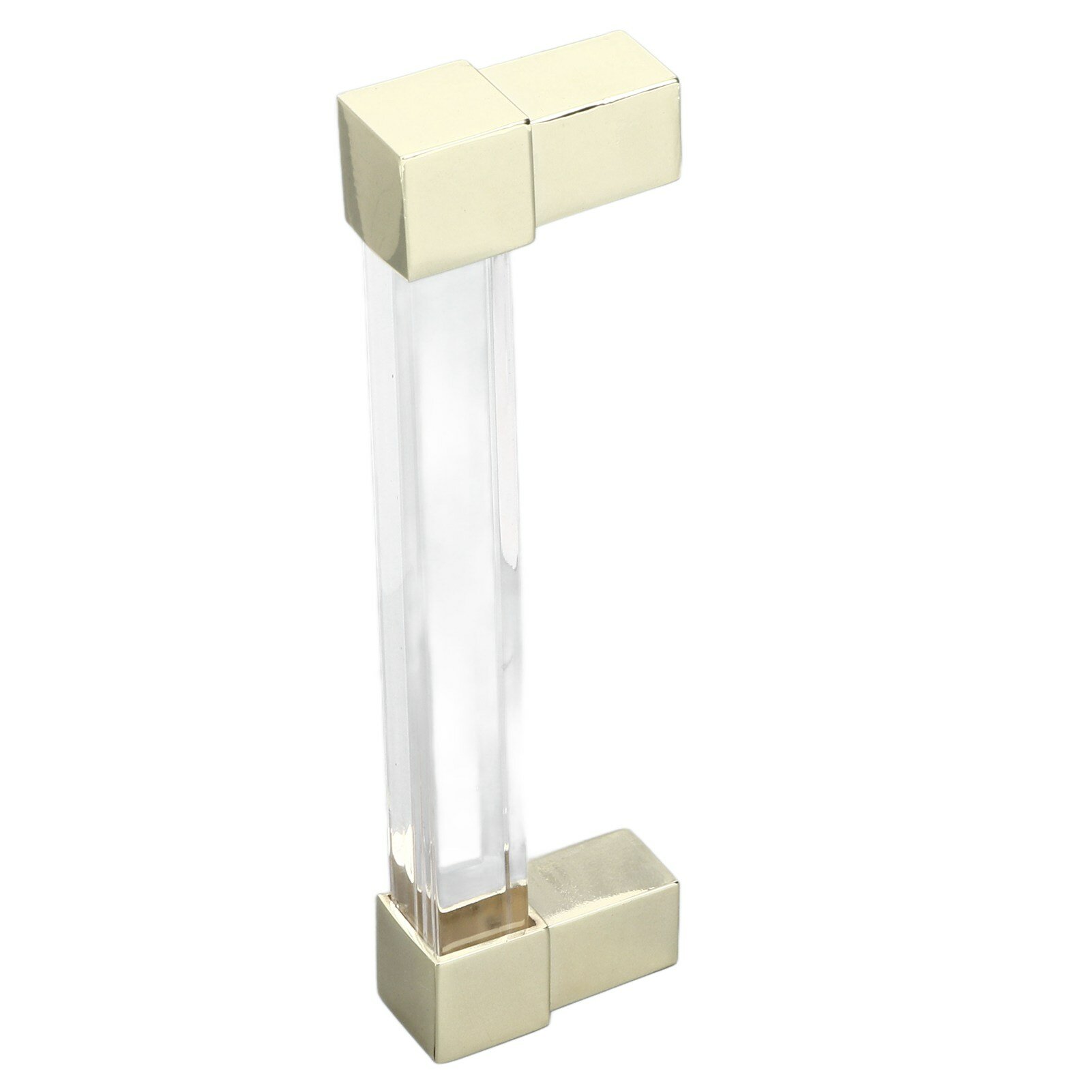 Акриловые ручки для ящиков с одним отверстием, хрустальные ручки для ящиков шкафа для кухонных шкафов, комода, шкафа, расстояние между отверстиями 128 золота