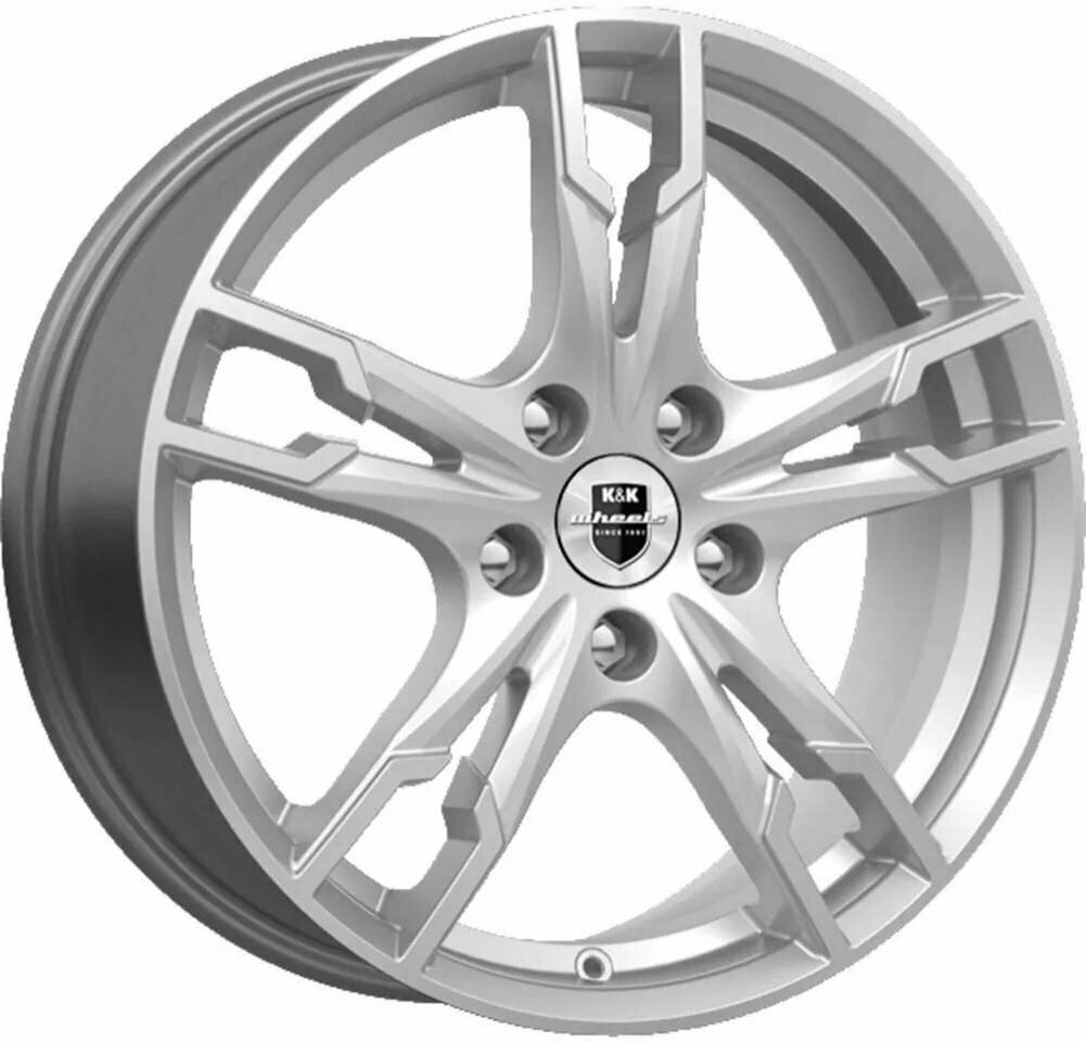 Колесный диск K&K Солар 7x17 4x100 ET43 D60.1 Сильвер