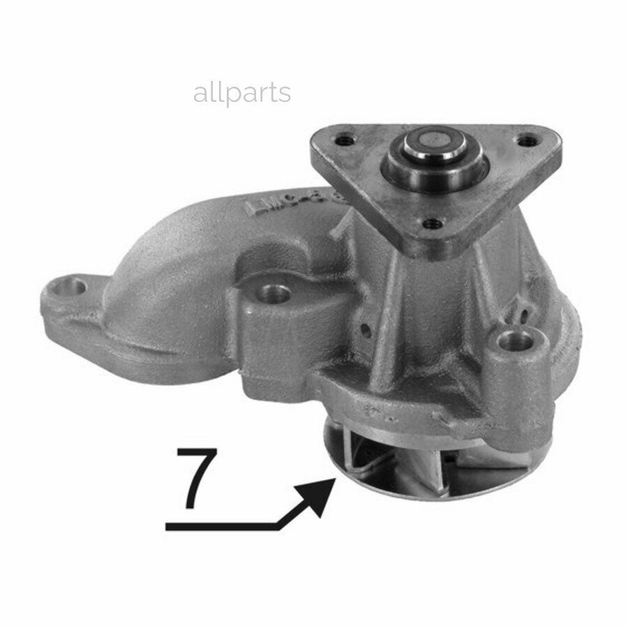 AIRTEX 1959 Помпа водяная HYUNDAI i10 1.1 CRD1-i20 1.4 CRDI.