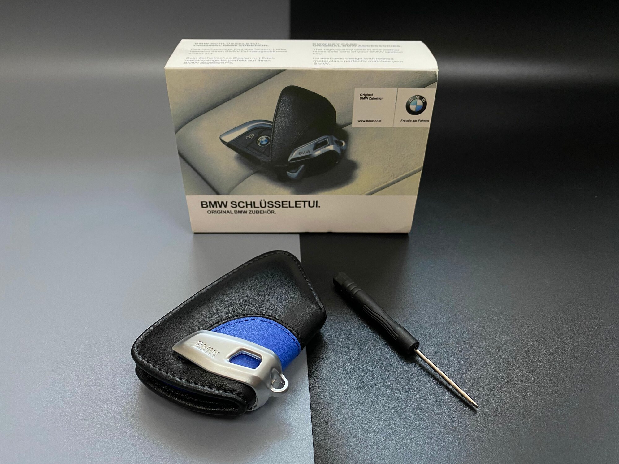 Чехол для ключа BMW 82292344033 натуральная кожа Футляр ключа БМВ