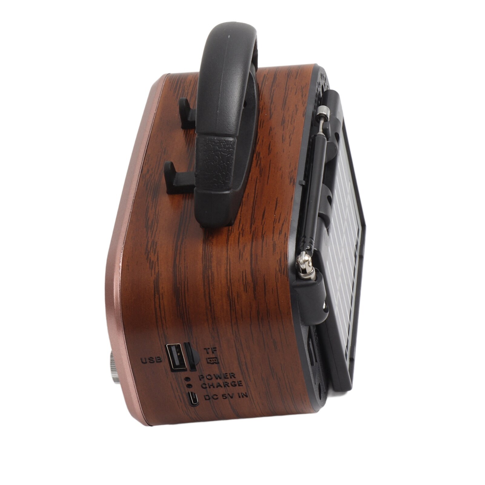 Ретро Радиосистема: Bluetooth 5.0 и FM/AM/SW Радио - Портативная Колонка с Внешней Антенной для Кемпинга и Путешествий