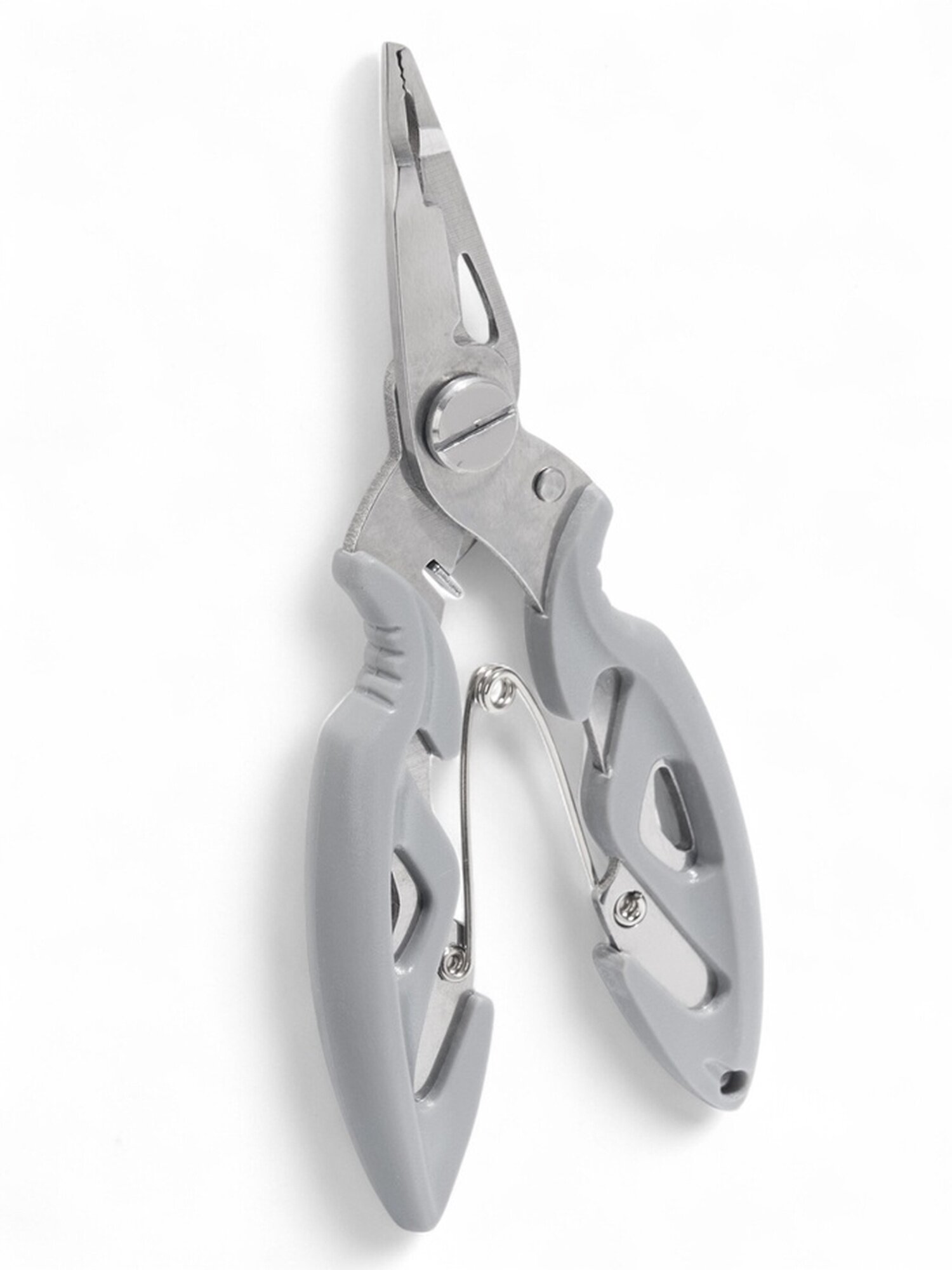 Мультитул Сима-ленд, рыболовный, 3 в 1, сталь, пластик, серый, 12 см