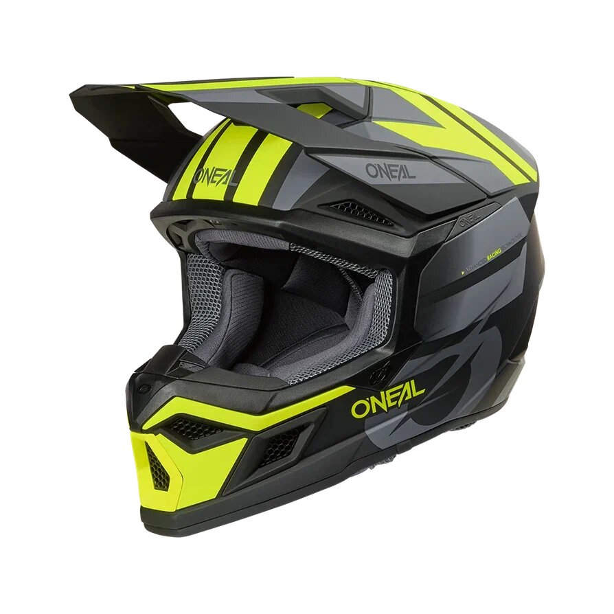 Шлем кроссовый O'NEAL 3Series Ride V.25, термопластик ABS, мат, съемная подкладка, с выкидными щеками