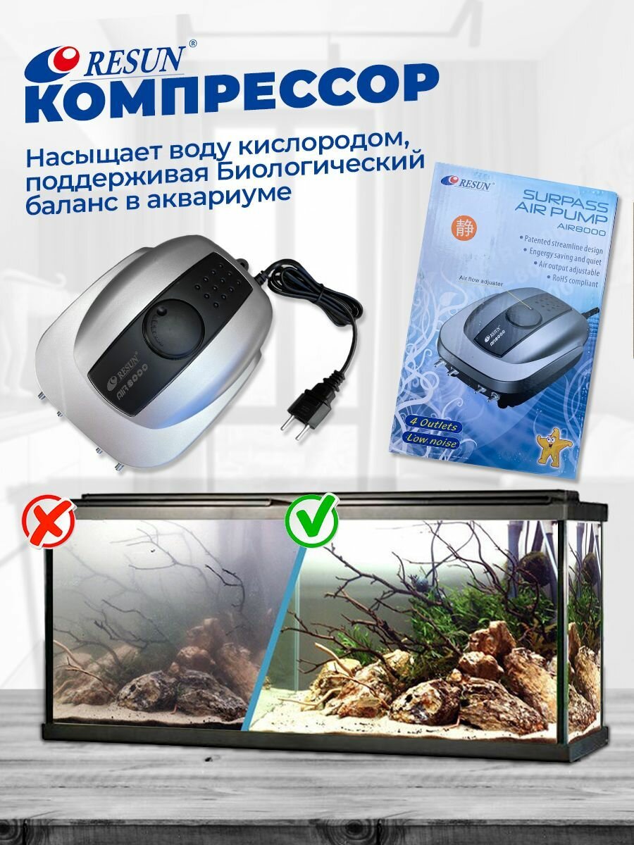 Компрессор для аквариума — фото 1