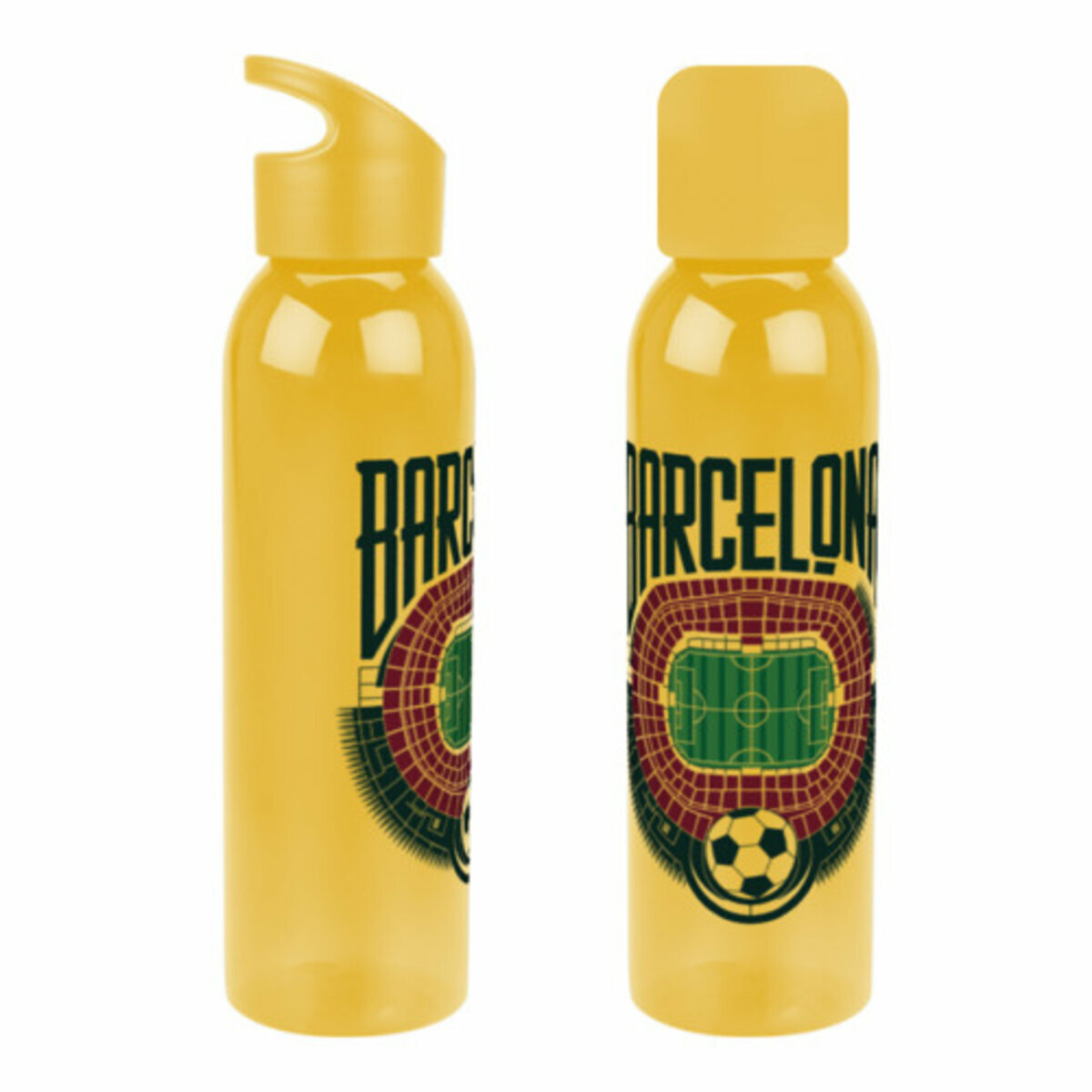 Бутылка для воды «Барселона - Больше чем клуб» (желтый)