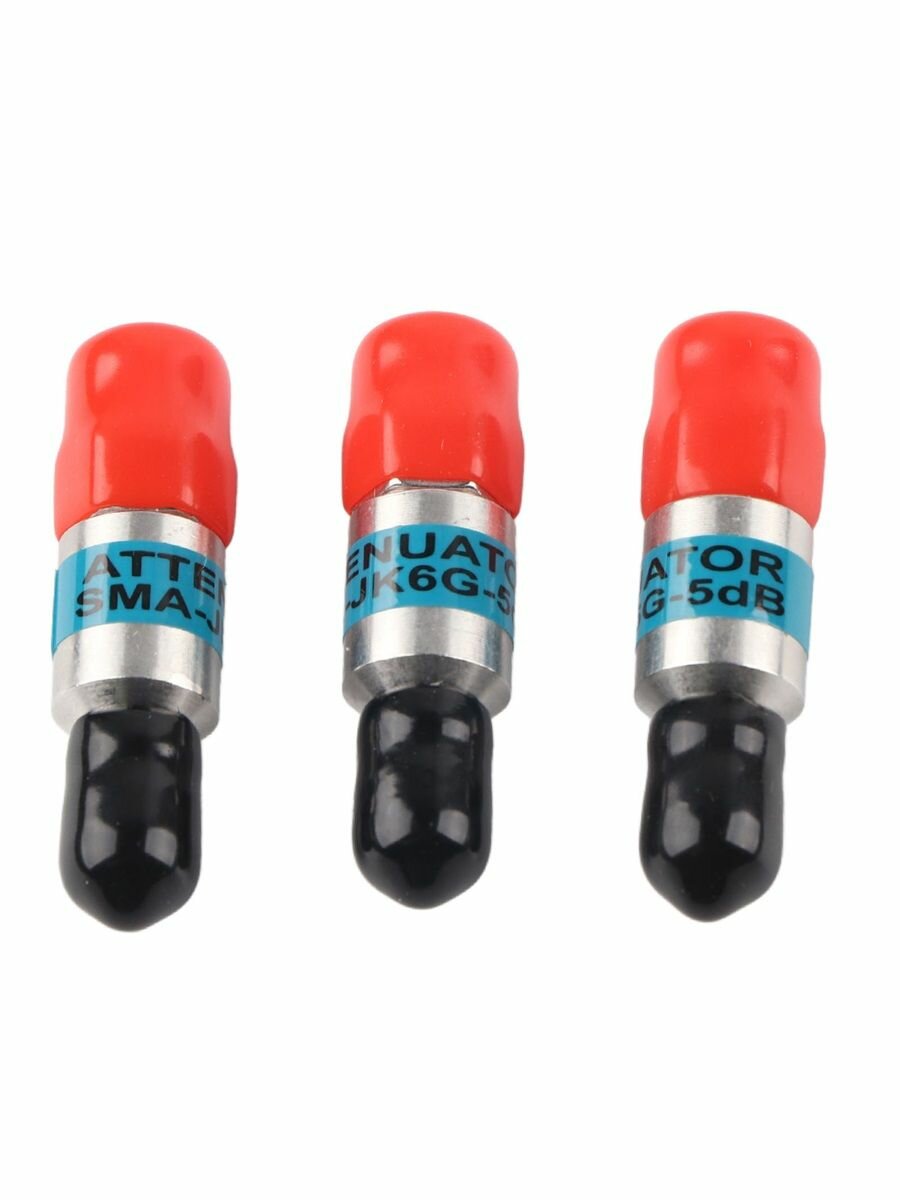 50 Ом SMA коаксиальный RF-аттенюатор между мужчинами и женщинами, 2 Вт, 6 ГГц, 1-30 дБ, регулируемый шаг 5 дБ, 50 Ом, высокочастотный аттенюатор