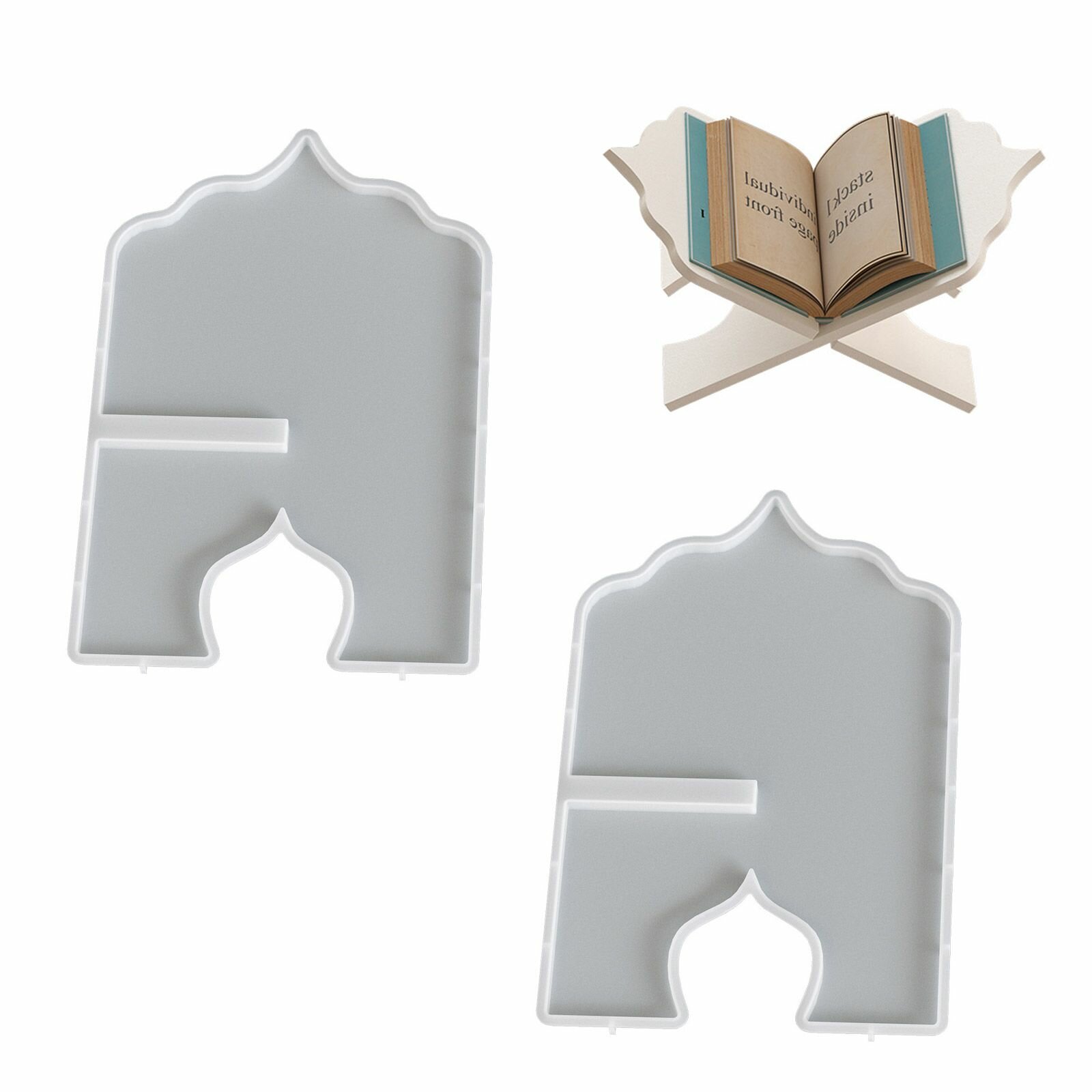 Силиконовая форма для декоративных подставок из смолы кашпо и подсвечников