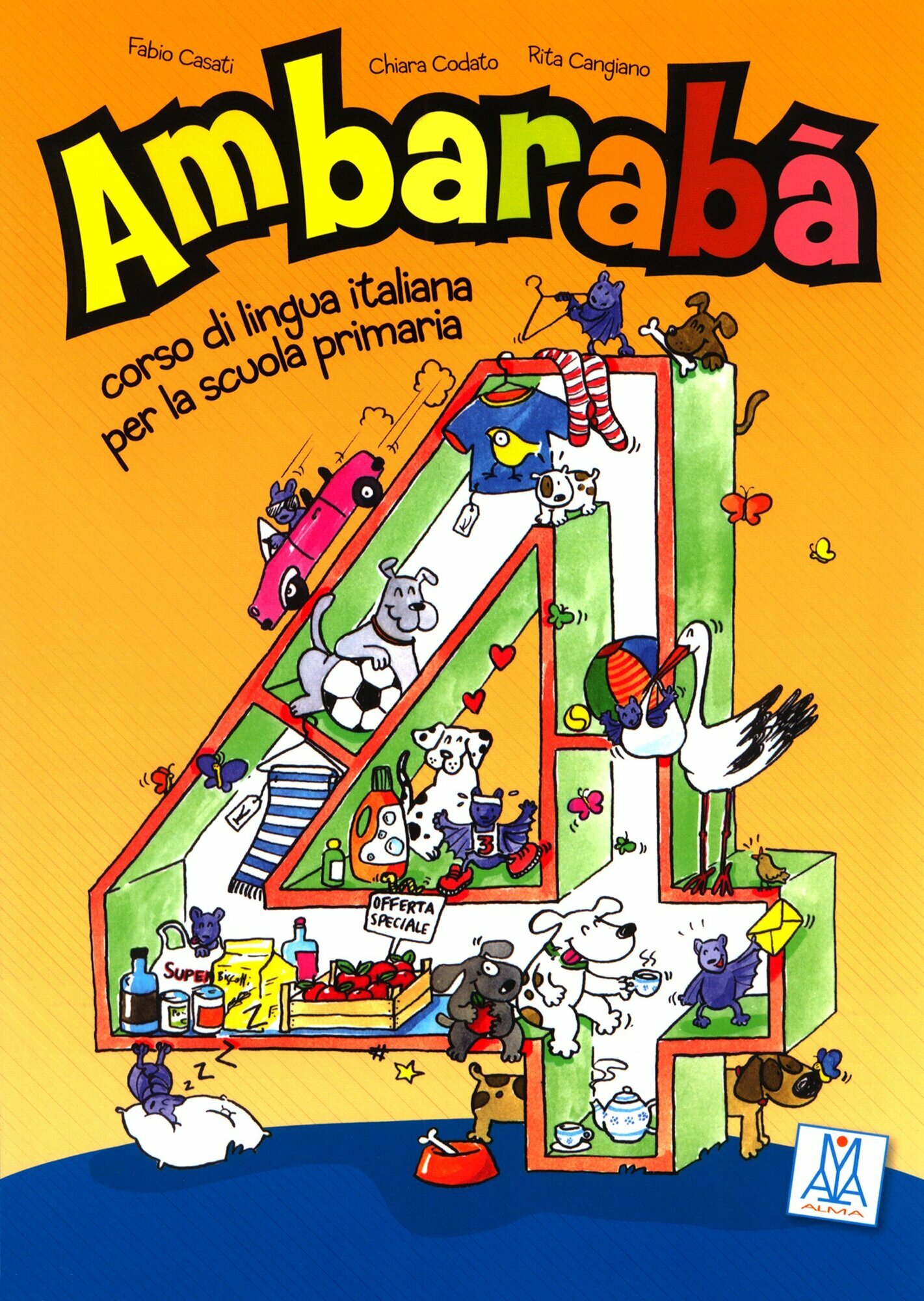 Ambaraba 4. Libro dello studente / Учебник