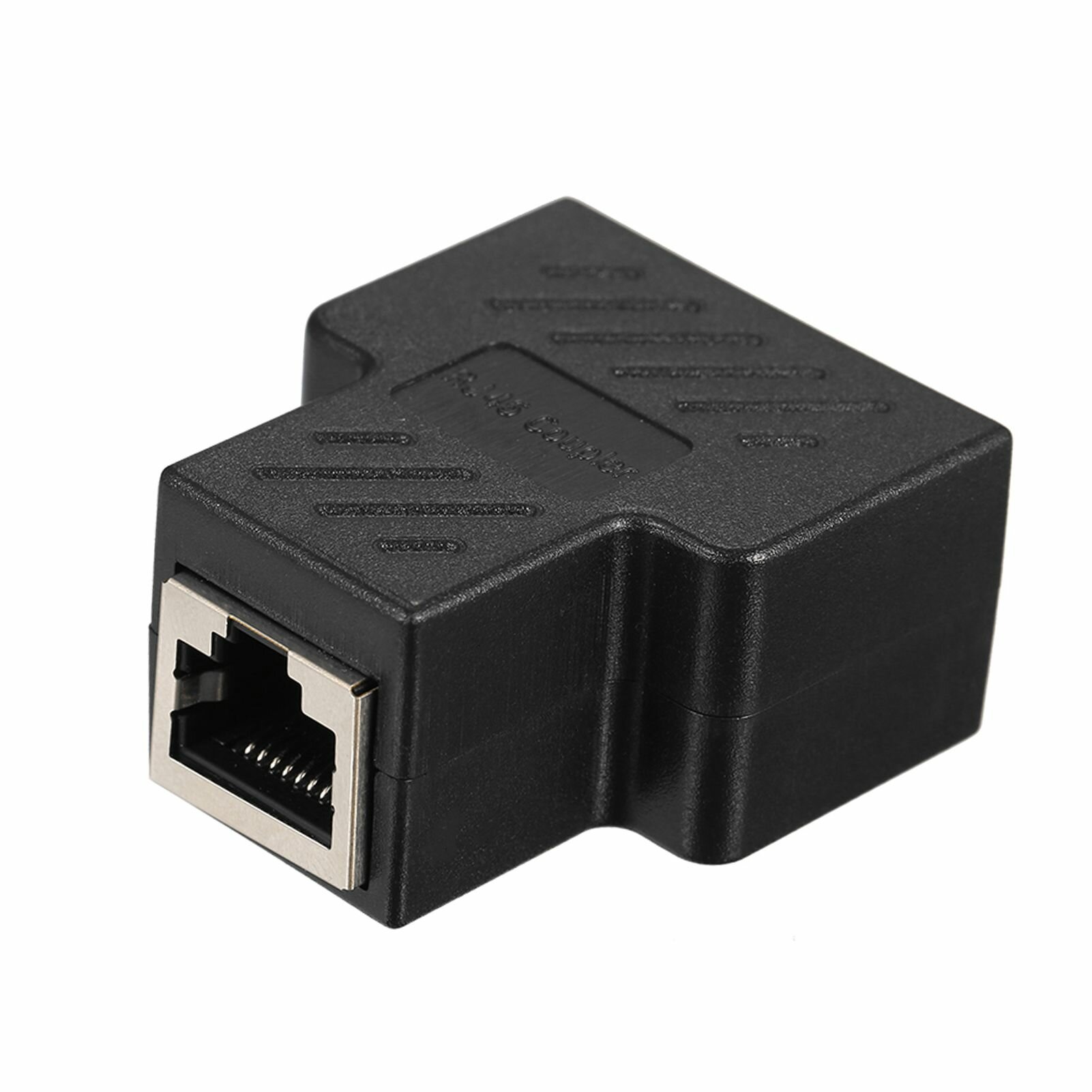 Разъем адаптера RJ45 с разъемом от 1 до 2 женских портов для CAT 5 / CAT 6 / CAT 7 LAN
