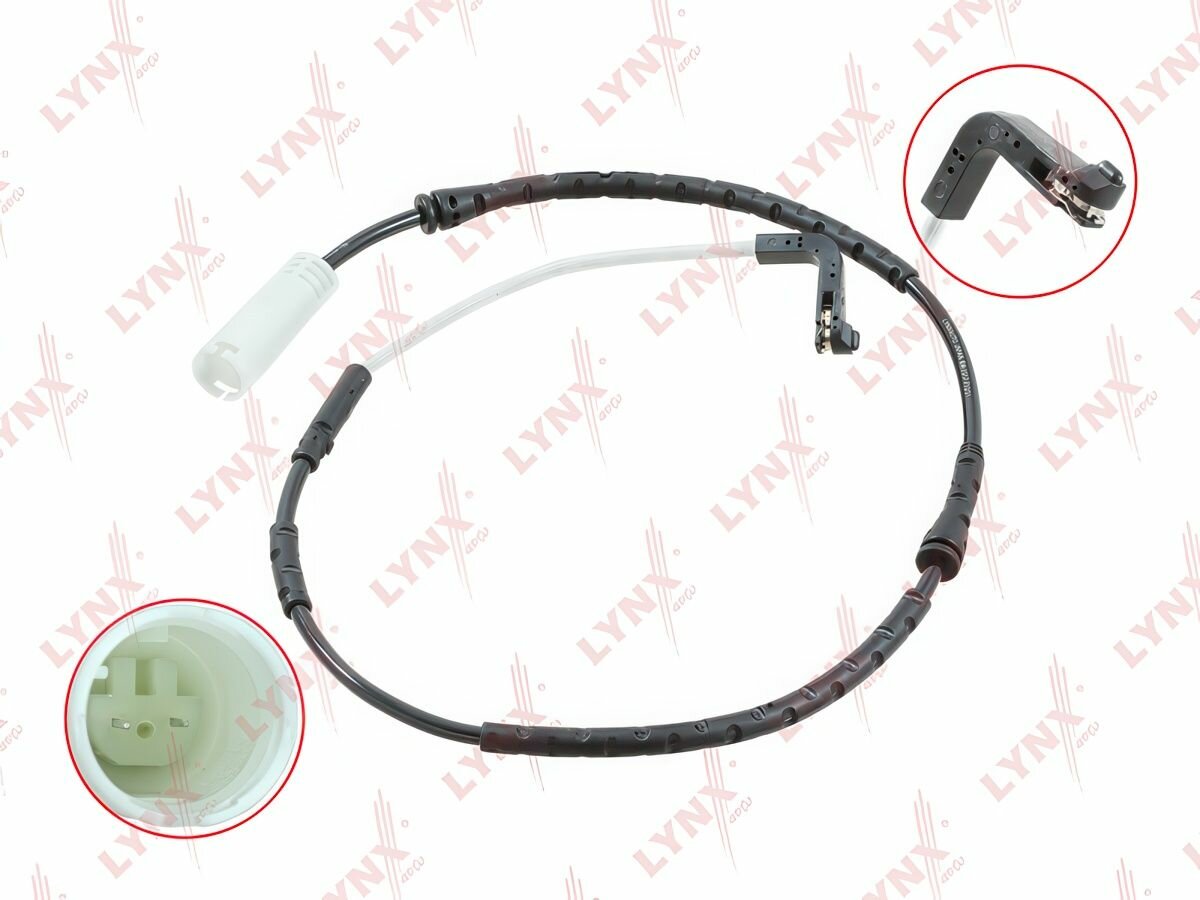 Датчик износа тормозных колодок передних, для БМВ 3, X1 арт BW1017 LYNXAUTO